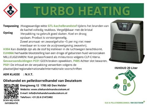 Informatie Turboheat | Kachelvloeistoffen Handel van Deutekom