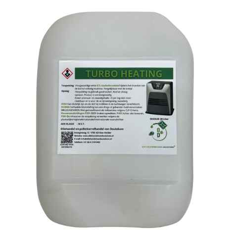 TurboHeating 20L – geurvrije kachelbrandstof ( wit ) | oliehandelvandeutekom